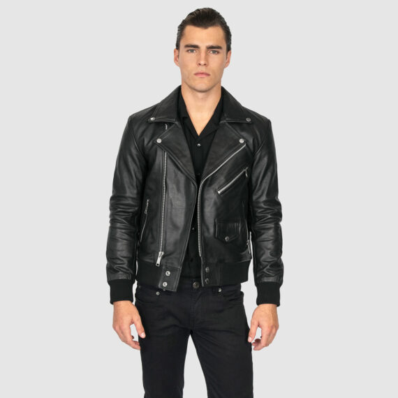 Baron - Black Leather Jacket | Straight To Hell