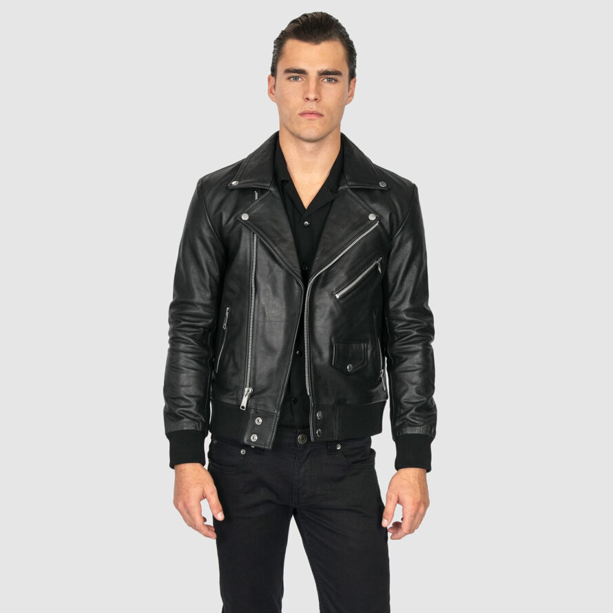 Baron - Black Leather Jacket | Straight To Hell
