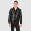 Baron - Black Leather Jacket | Straight To Hell Apparel