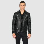 Baron - Black Leather Jacket | Straight To Hell Apparel