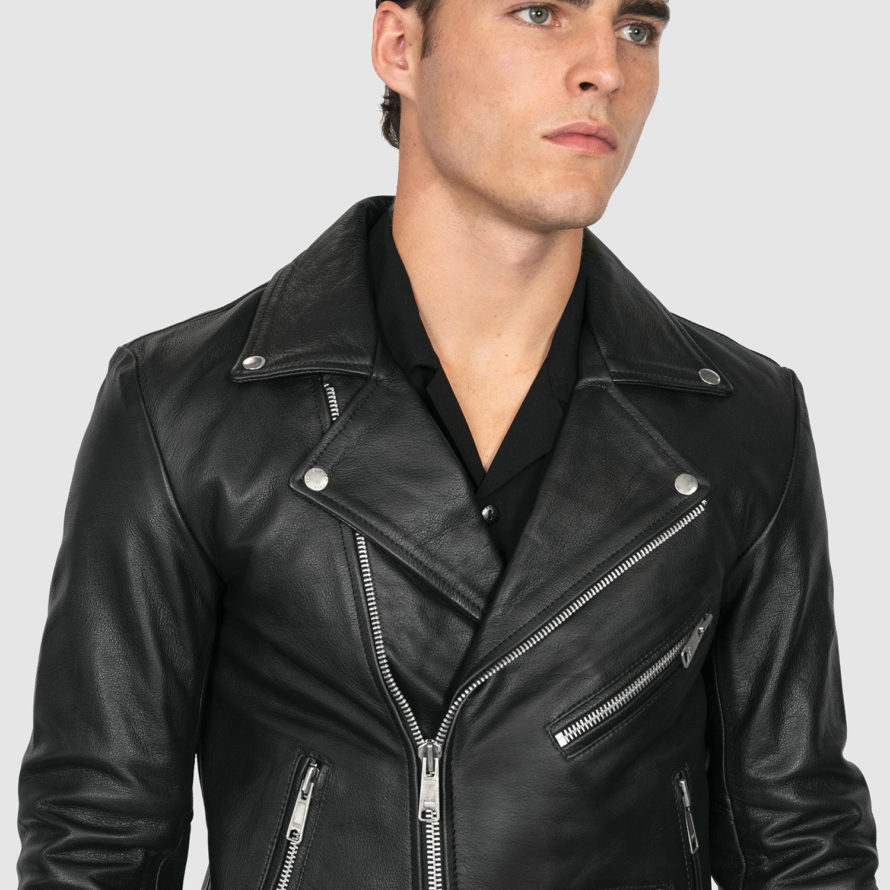 Baron - Black Leather Jacket | Straight To Hell