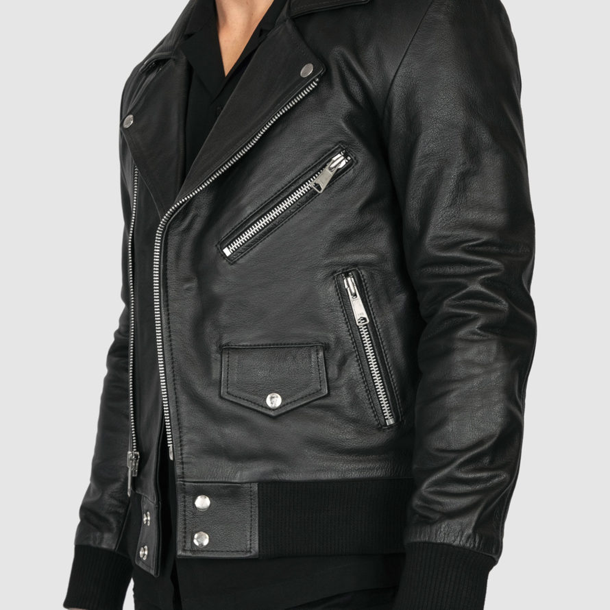 Baron - Black Leather Jacket | Straight To Hell