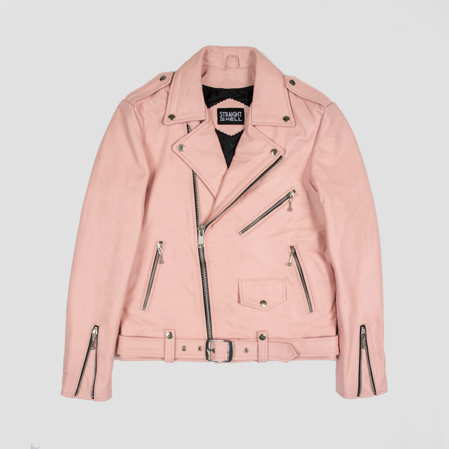 Commando - Dusty Pink Leather Jacket | Straight To Hell Apparel