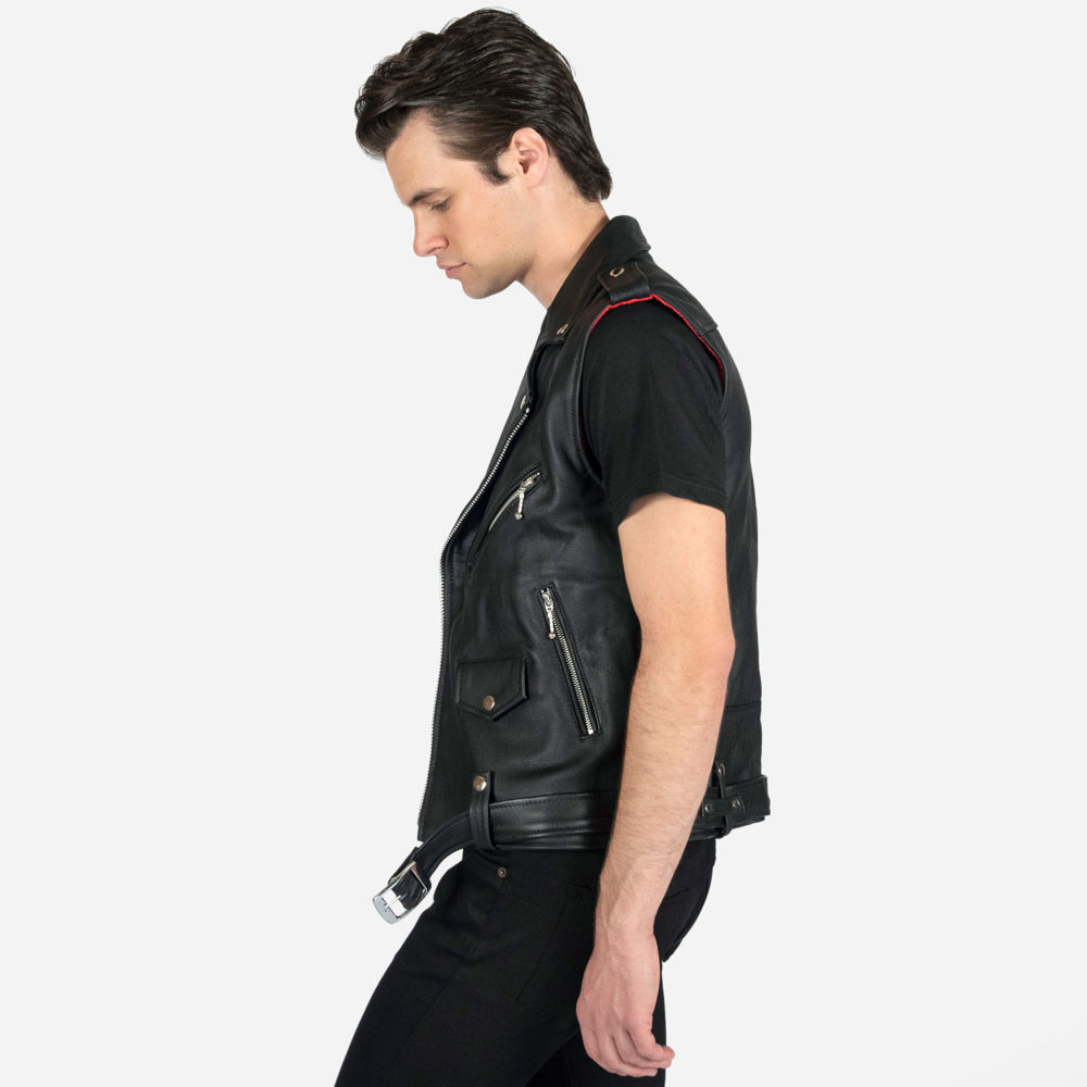 Commando Vest - Leather Vest | Straight To Hell
