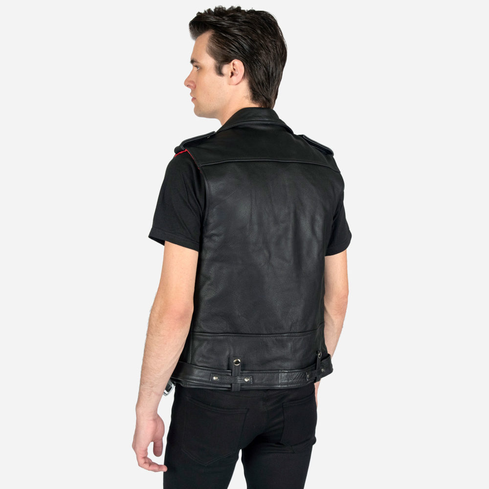 Commando Vest - Leather Vest | Straight To Hell