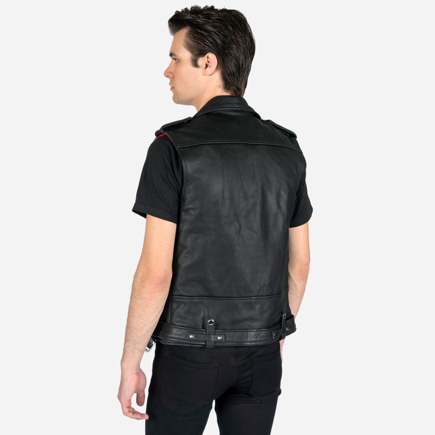 Commando Vest - Leather Vest | Straight To Hell