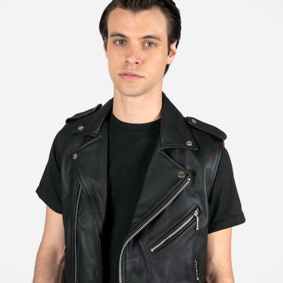Commando Vest - Leather Vest | Straight To Hell