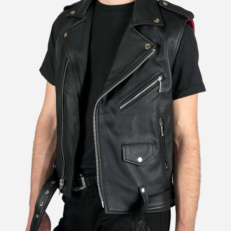 Commando Vest - Leather Vest | Straight To Hell