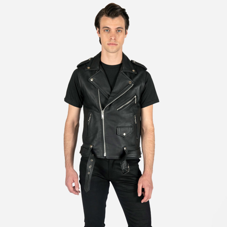 Commando Vest - Leather Vest | Straight To Hell