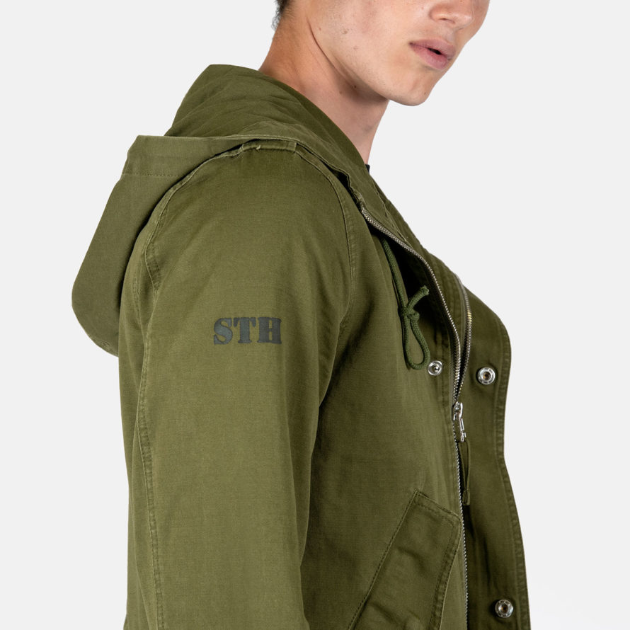 Defender - Green Fishtail Parka | Straight To Hell