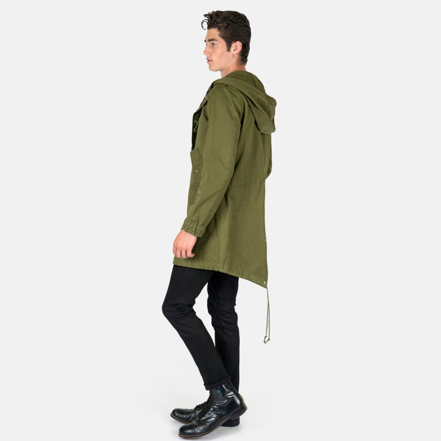 Defender - Green Fishtail Parka | Straight To Hell
