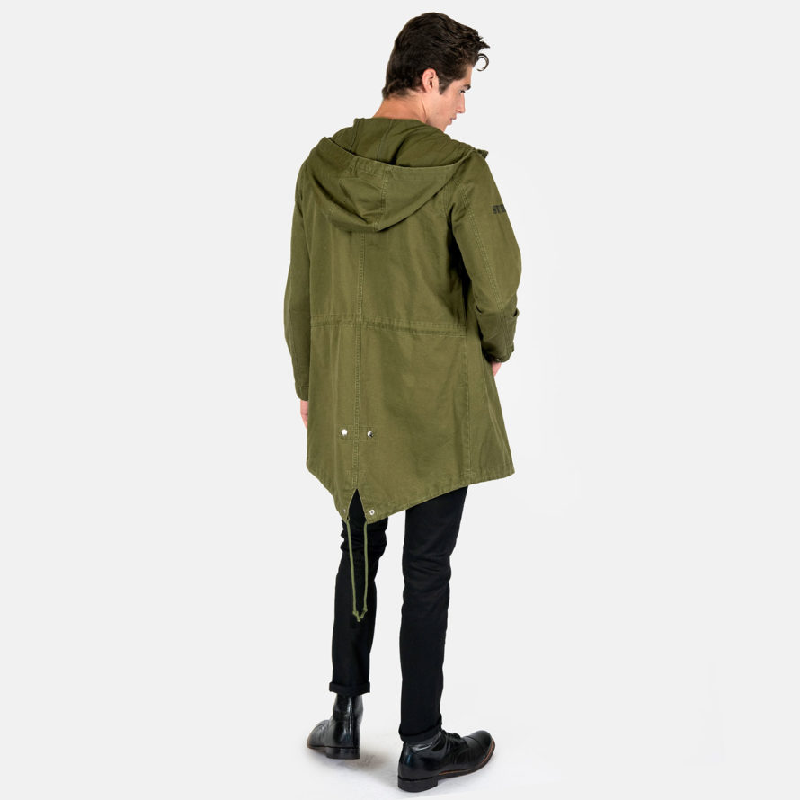 Defender - Green Fishtail Parka | Straight To Hell