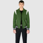 Jet - Green Varsity Jacket (Size L, 3XL) | Straight To Hell