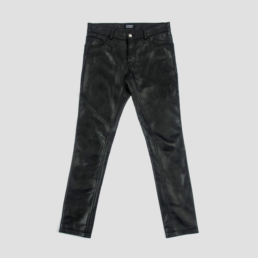 Proper Citizen - Skinny Fit Leather Pants | Straight To Hell