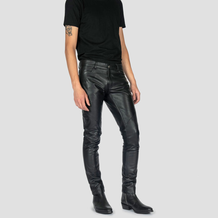 Proper Citizen - Skinny Fit Leather Pants | Straight To Hell
