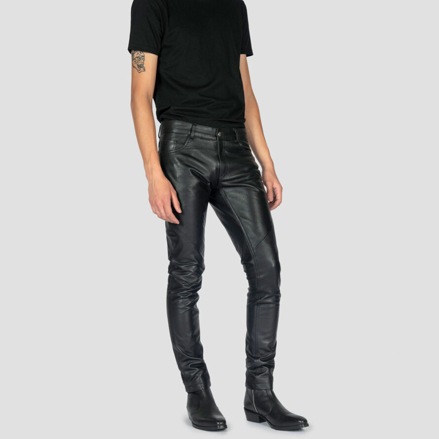 Proper Citizen - Skinny Fit Leather Pants | Straight To Hell