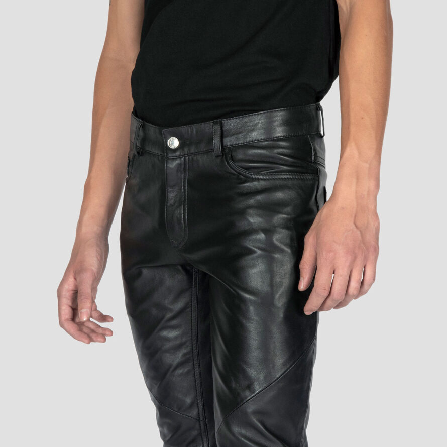 Proper Citizen - Skinny Fit Leather Pants | Straight To Hell