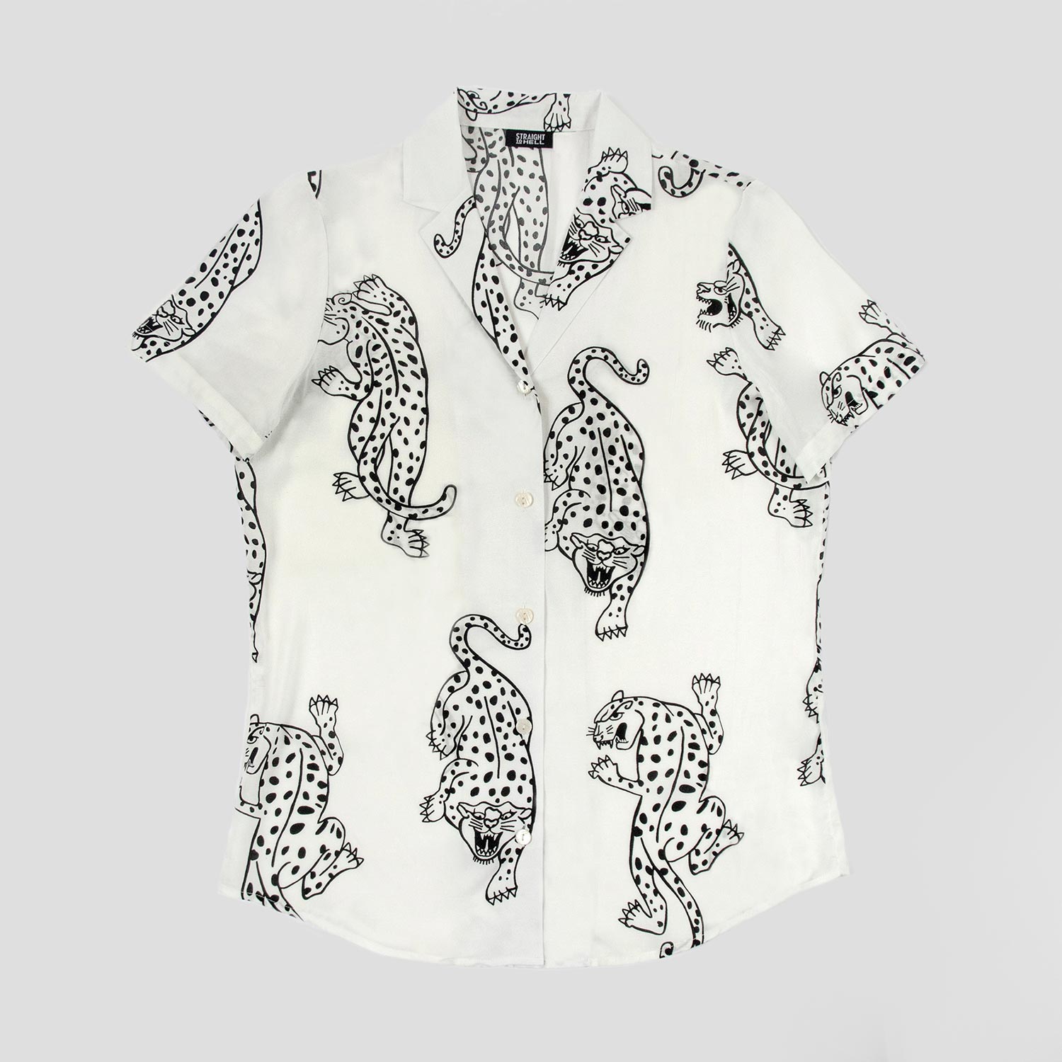 Cheetah Boogie - Vintage Cheetahs Print Shirt | Straight To Hell Apparel