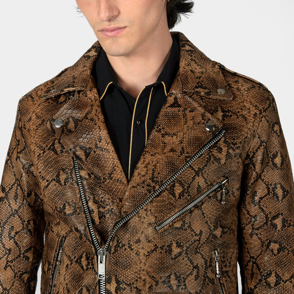 Commando - Snakeskin Leather Jacket - 15 Year Anniversary | Straight To ...