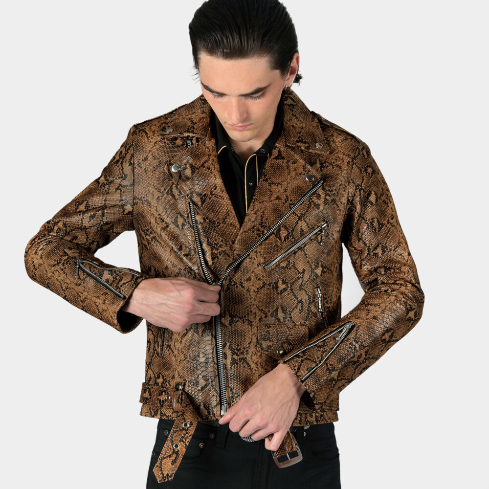 Commando - Snakeskin Leather Jacket - 15 Year Anniversary | Straight To ...