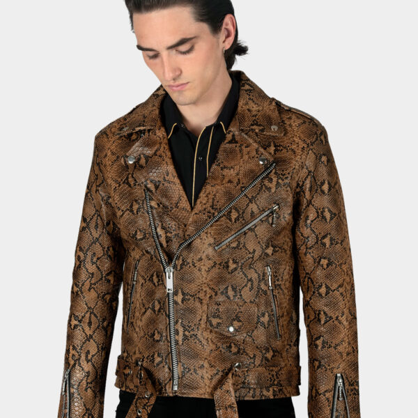 Commando - Snakeskin Leather Jacket - 15 Year Anniversary | Straight To ...