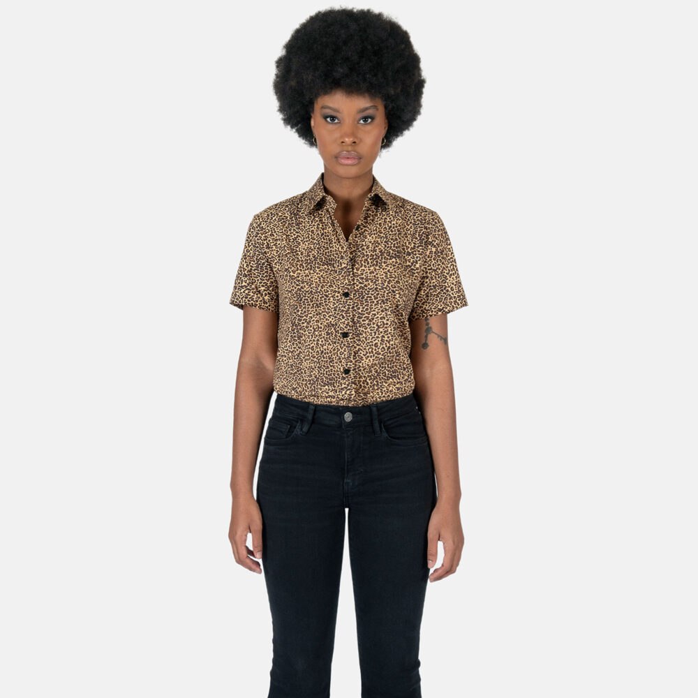 McKinley - Leopard Print Shirt (Size XS, S, M, L, XL, 2XL, 3XL, 4XL ...